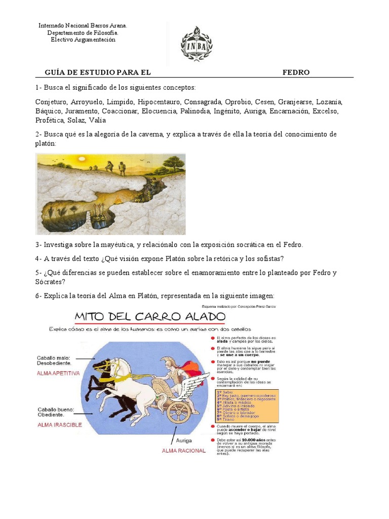 Guía Fedro | PDF
