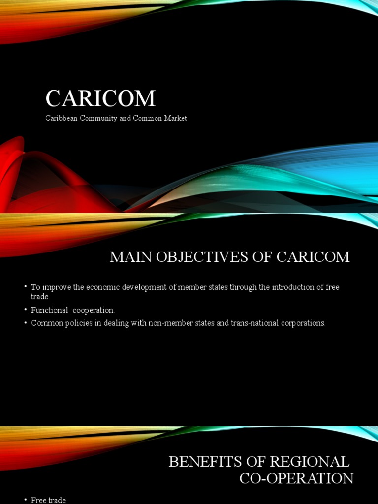 Caricom: Caribbean Community and Common Market | PDF