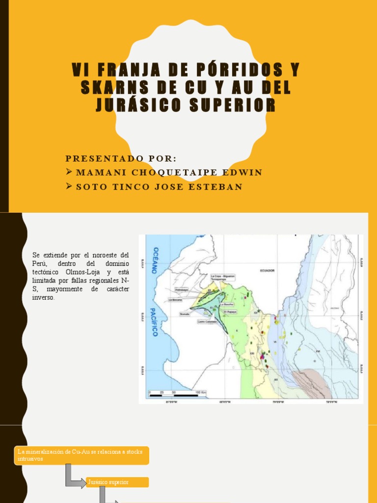 VI Franja de Pórfidos y Skarns de Cu | PDF | Cretáceo | Roca (geología)