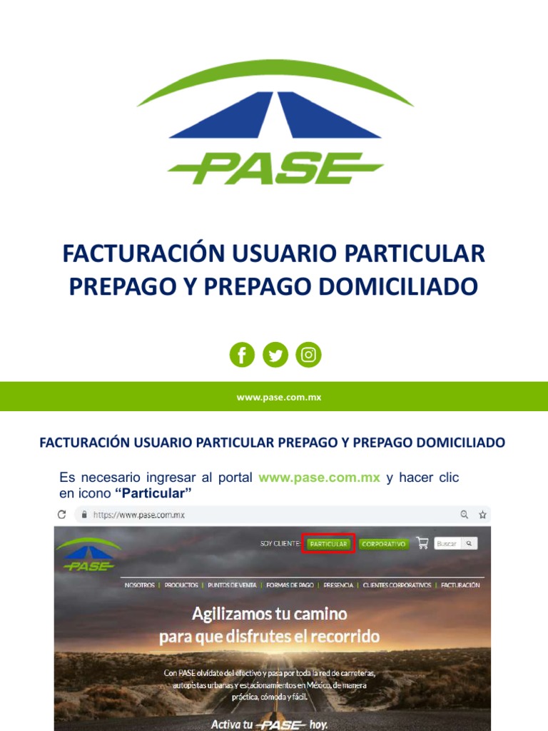 Manual para Facturación Prepago y Prepago Domiciliado - C | PDF ...