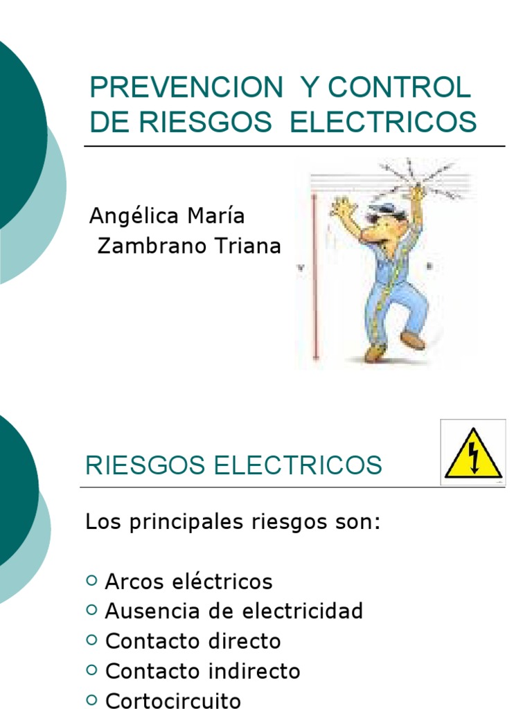 Prevencion Y Control De Riesgos Electricos Pdf