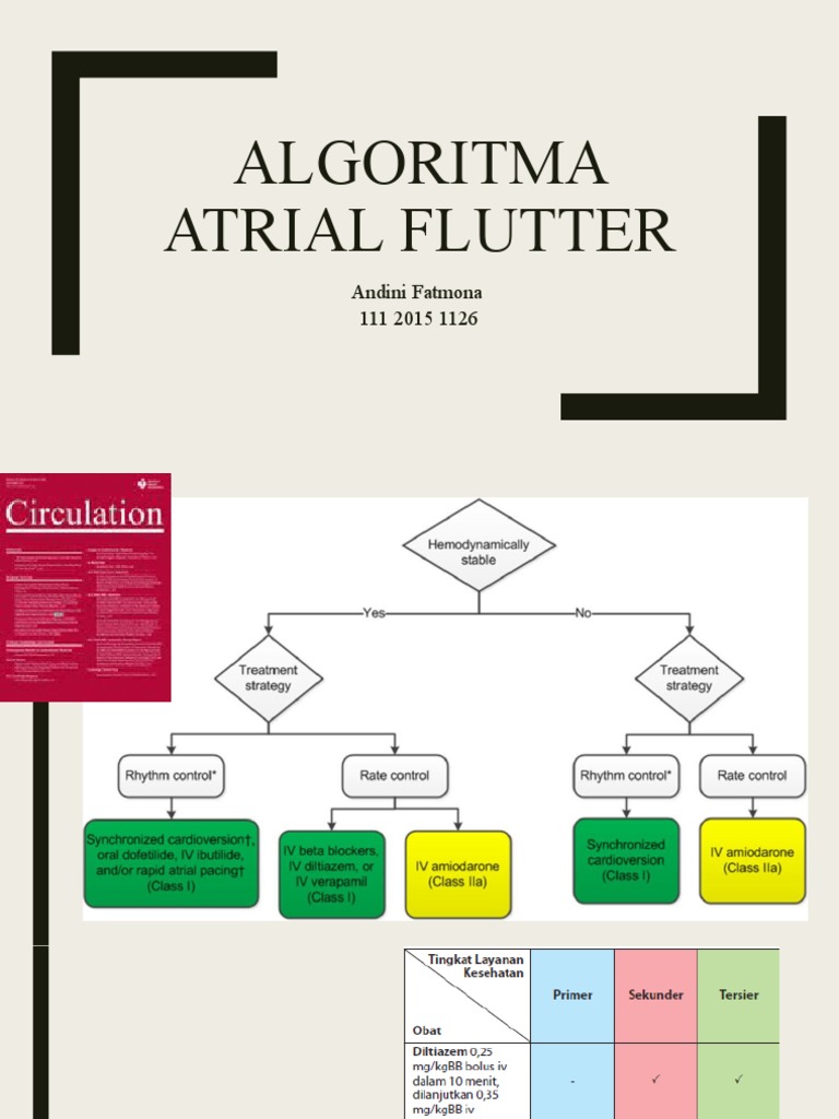 Algoritma Atrial Flutter | PDF