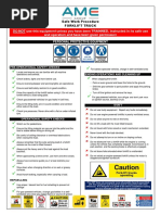 Reach Truck Safety Tips | PDF | Truck | Vehicle Technology