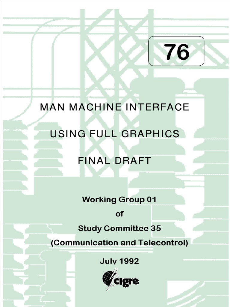 076 Man Machine Interface Using Full Graphics | PDF