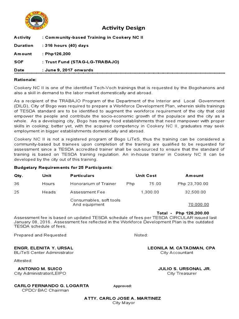 COOKERYWORKFORCEDEVPLN | PDF | Labor | Economies