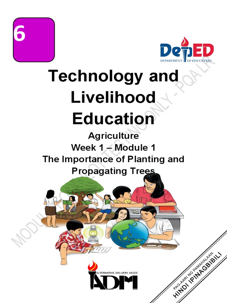 TLE6AG 0a 1 Q1 wk1 Module1 1 | PDF | Trees | Plant Nursery