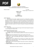 N5 Labour Relations | PDF | Labour Law | Labor Relations