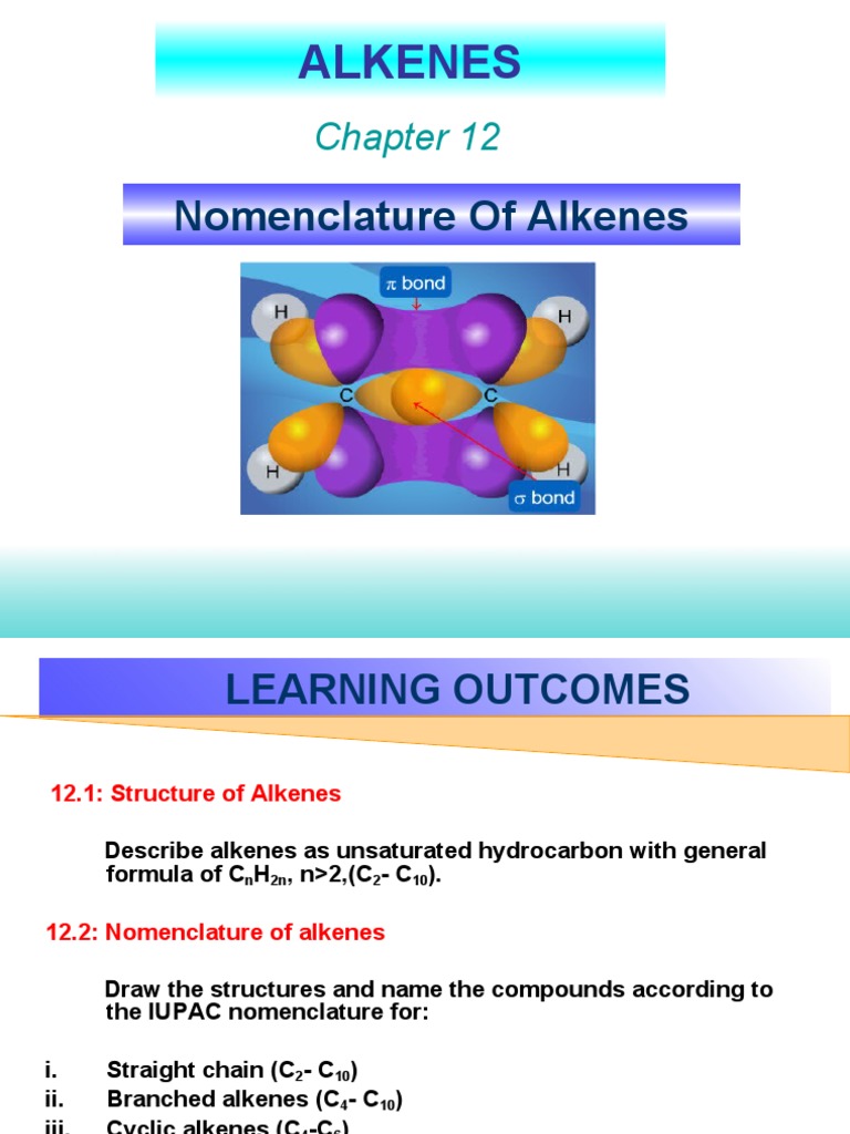 Alkenes Notes | PDF | Alkene | Chemistry