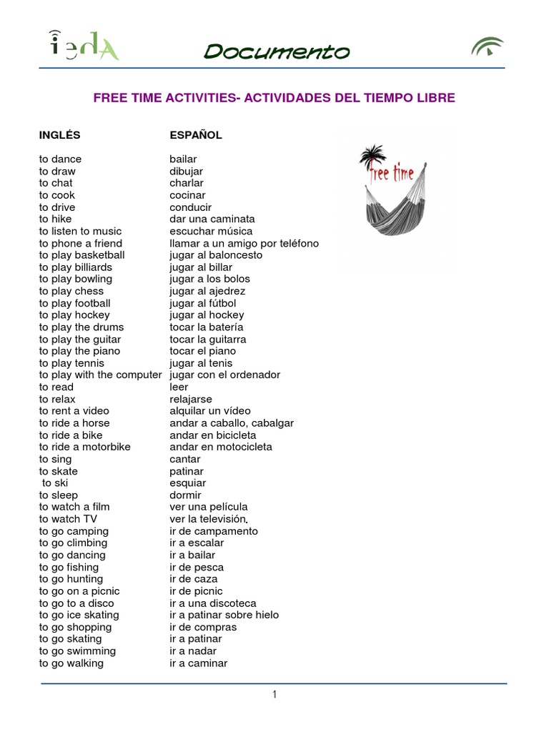 Free Time | PDF | Hogar, jardinería y bricolaje | Arte