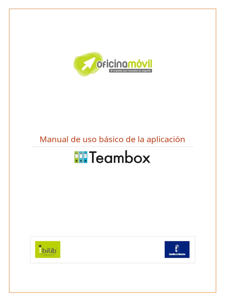 Teambox - Manual Basico | PDF | Archivo de computadora | Teléfonos móviles