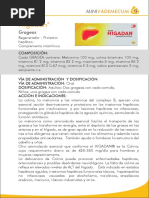 Uso y dosis de Otodyne en otitis | PDF