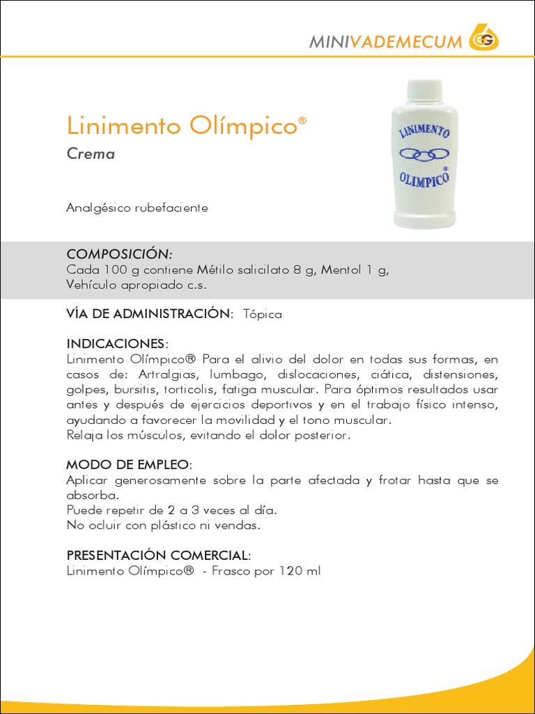Linimento Olimpico | PDF
