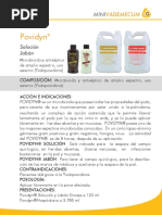 Uso y dosis de Otodyne en otitis | PDF