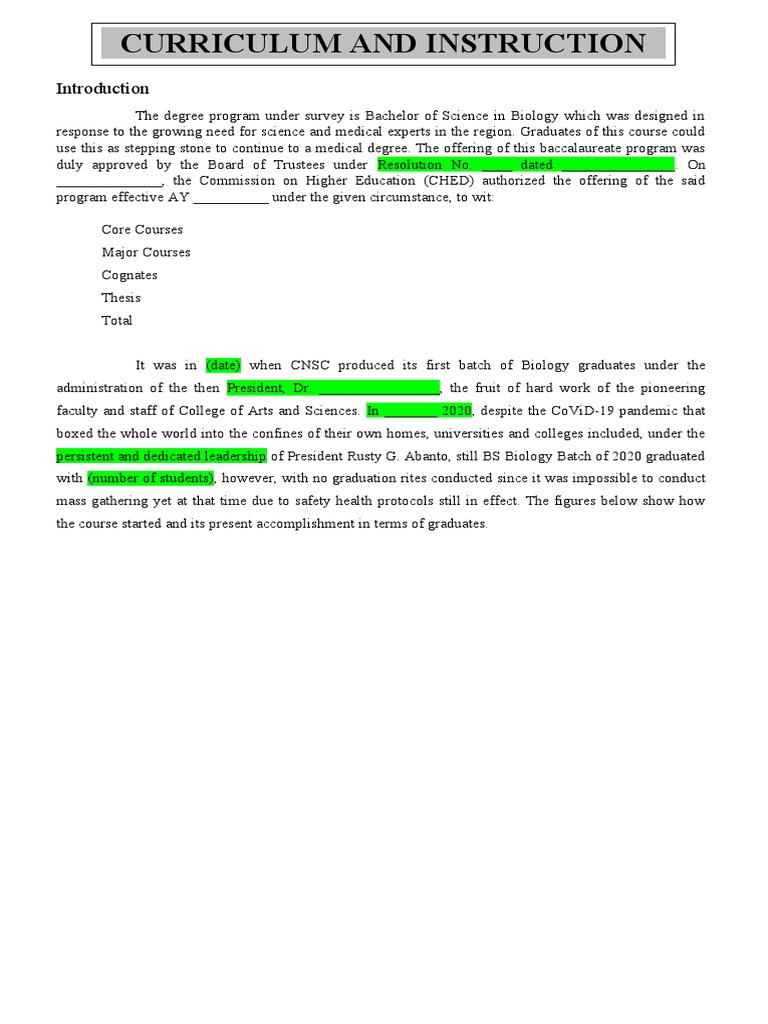 Biology Narrative Report | PDF | Science & Mathematics