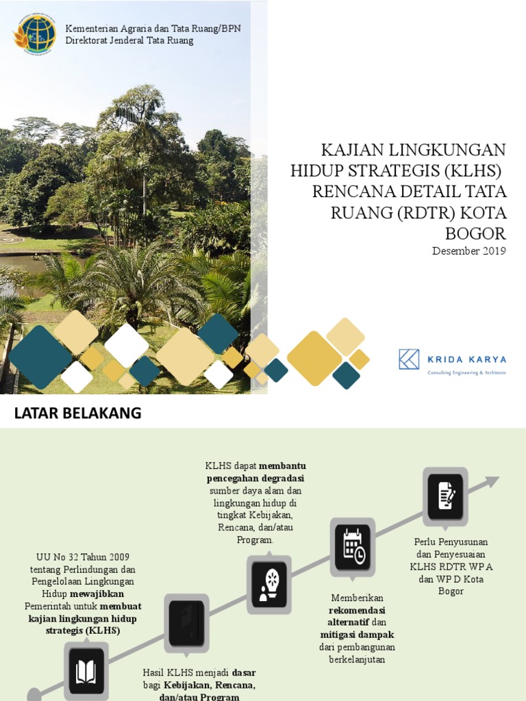 Lap Akhir KLHS RDTR Bogor | PDF