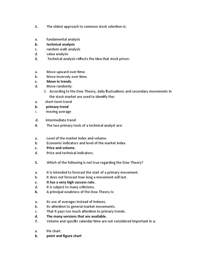 An Analysis of Stock Selection Techniques and Market Trend ...