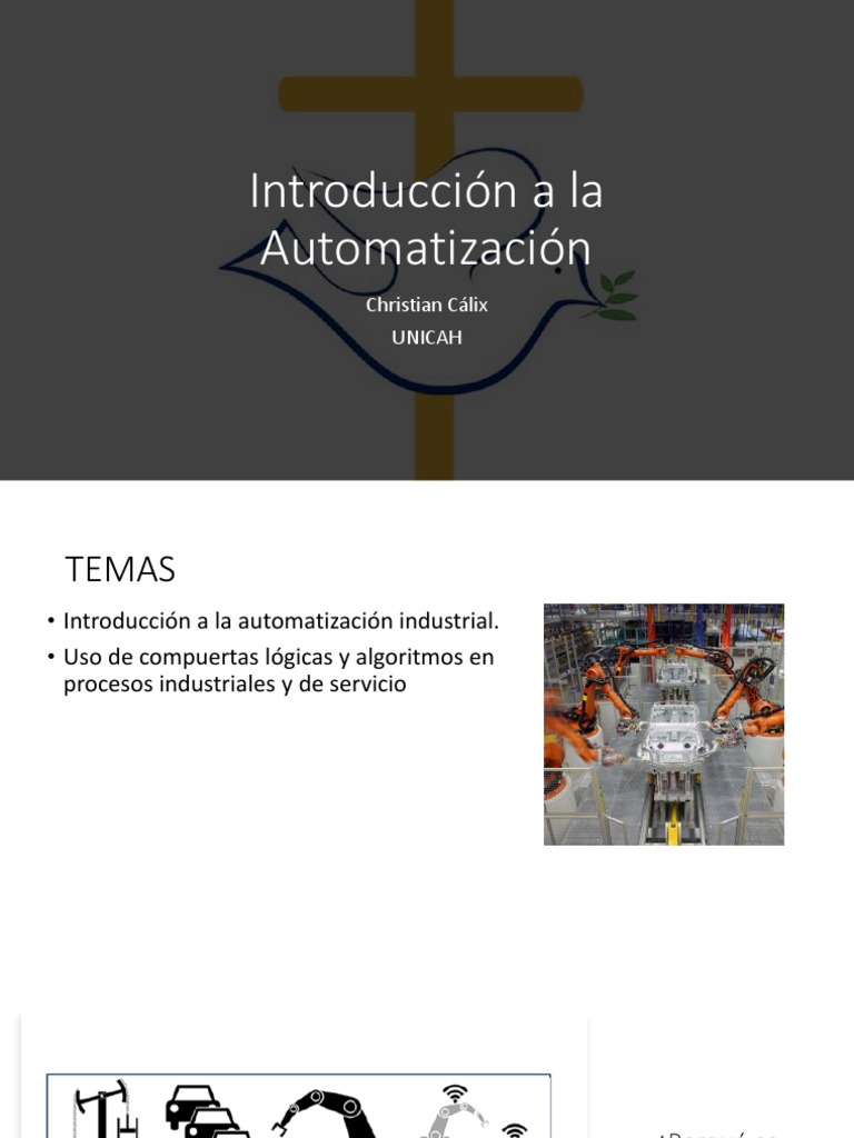 06 Introduccion A La Automatizacion | PDF | Puerta lógica | Automatización