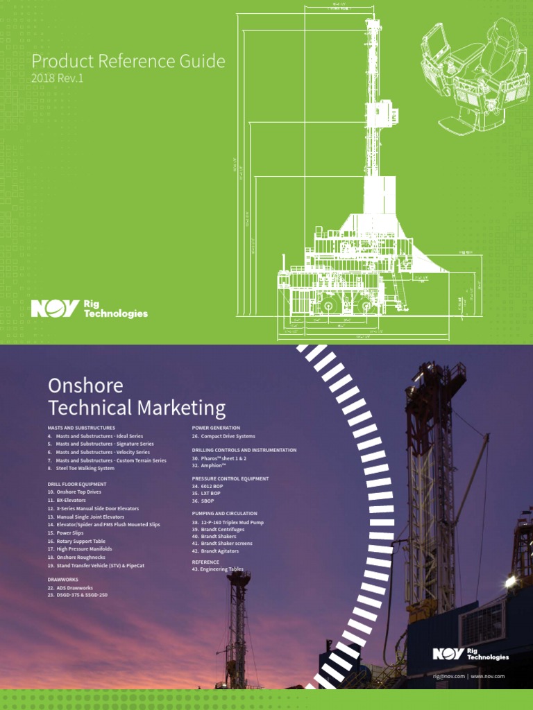 Onshore Product Reference Guide PDF | PDF | Electric Motor | Horsepower