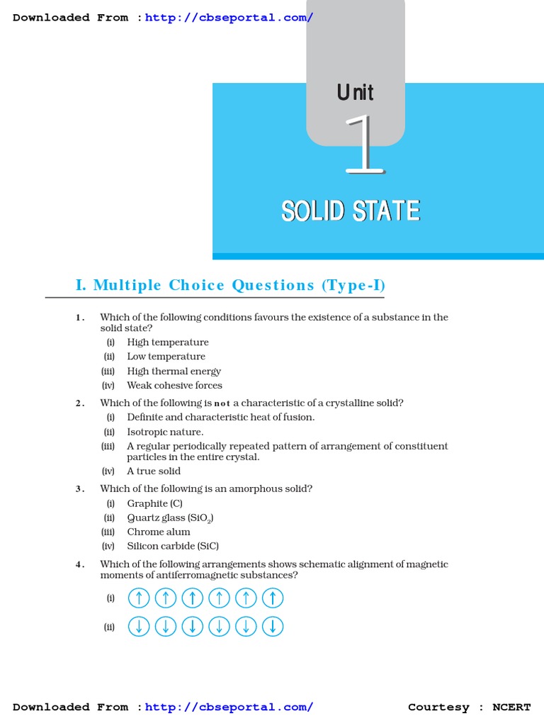 Solid State | PDF | Crystal Structure | Solid