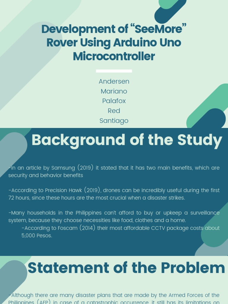 Development Of Dr3 Disaster Risk Reduction Rover Using Arduino Uno