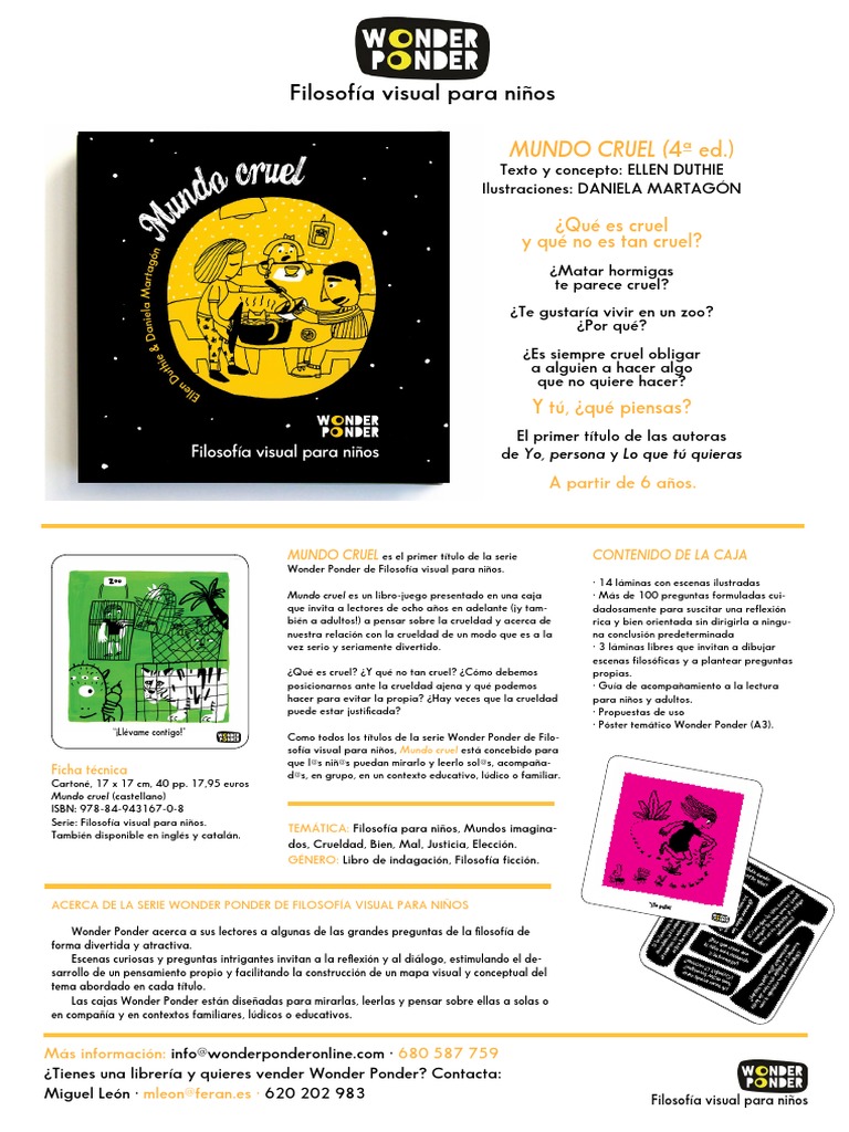 Mundo Cruel-Wonder Ponder | PDF | Science | Ciencia filosófica