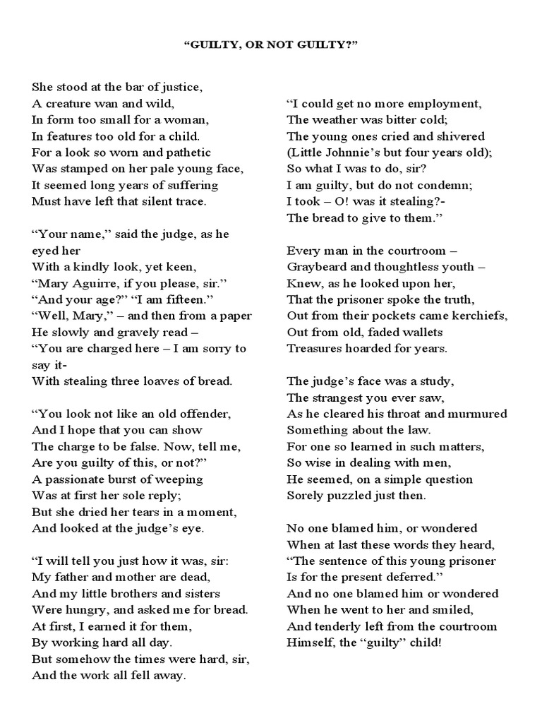 Interpretative Reading Piece | PDF