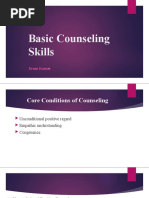Egan's Three-Stage Counseling Model | PDF | Psychotherapy | Psychology