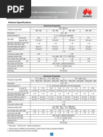 AQU4518R25v18 Antenna Specifications | PDF | Antenna (Radio) | Electronics