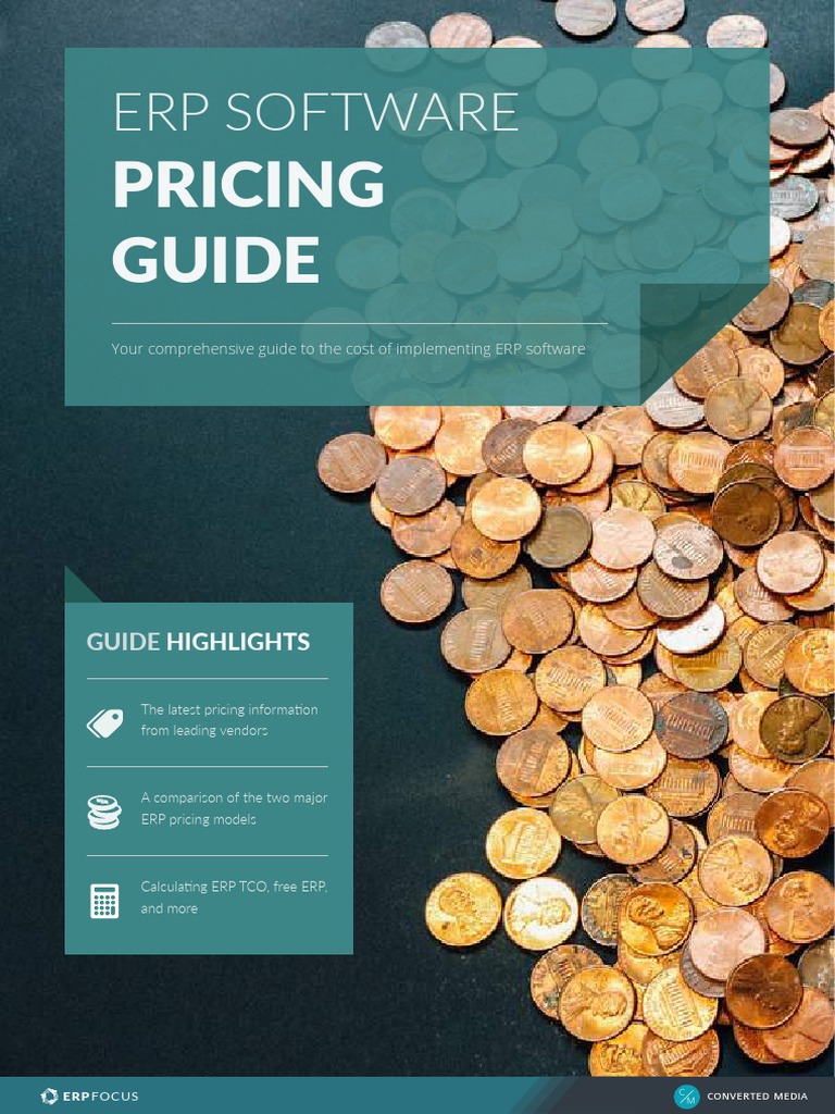 Pricing Guide: Erp Software | Download Free PDF | Enterprise Resource ...