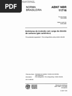 ABNT NBR 12962:2016 - Extintores de Incêndio - Inspeção e Manutenção | PDF