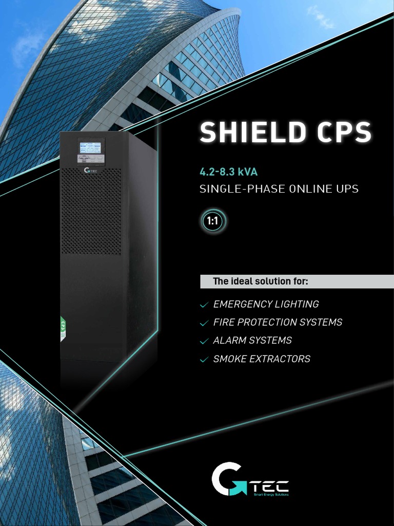 Single-Phase Online UPS for Safety Systems | PDF | Power (Physics ...