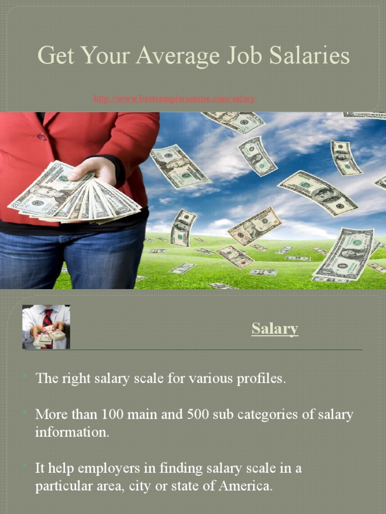 Get Your Average Job Salaries | PDF | Salary | Negotiation