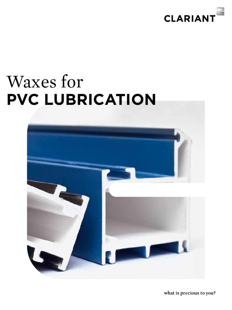 Waxes For: PVC Lubrication | PDF | Polyethylene | Wax