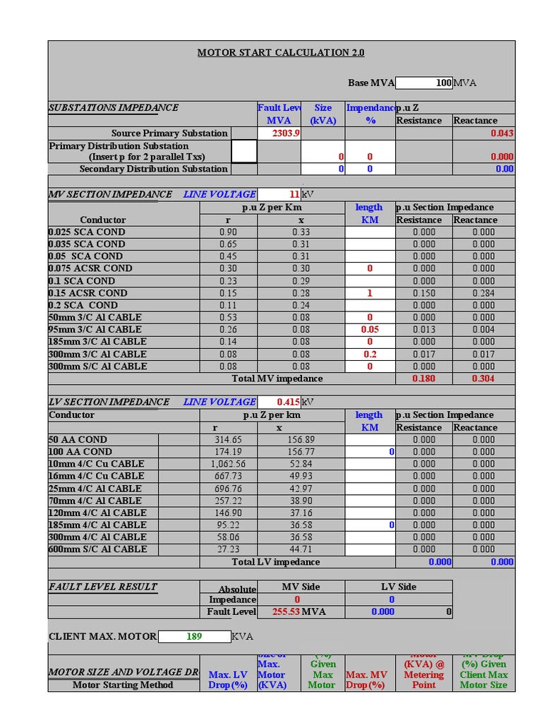 Conductors and Cables Parameters | Download Free PDF | Electrical ...