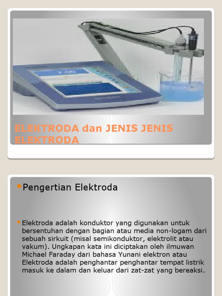 ELEKTRODA Dan JENIS JENIS ELEKTRODA | PDF