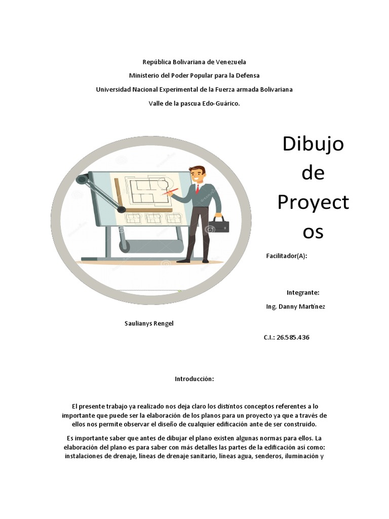 Dibujo de Proyectos | PDF | Dibujo | Papel
