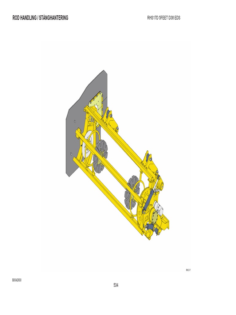 Rod Handling Parts List | PDF | Washer (Hardware) | Piston