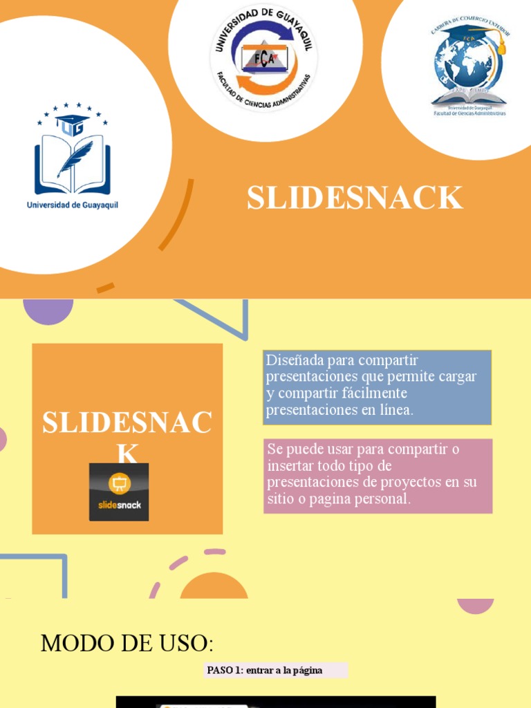 Cómo usar Slidesnack para presentaciones | PDF | Internet | Archivo de ...