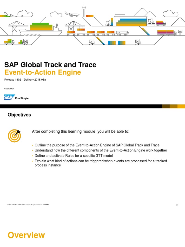 SAP Global Track and Trace: Event-to-Action Engine | PDF | Sap Se ...