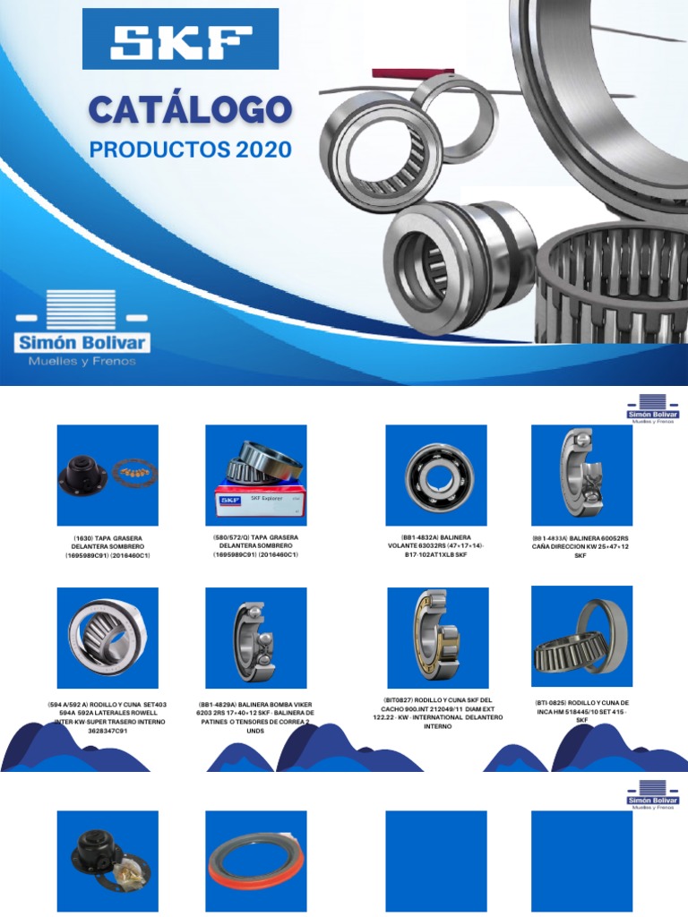 Catálogo SKF | PDF