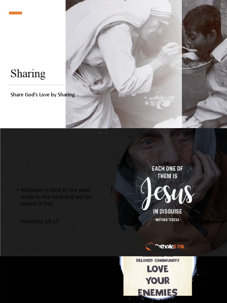 Biblical Verses on Sharing and Generosity | PDF | Religion & Spirituality