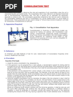 Consolidation Test Lab Report | PDF | Soil Mechanics | Solid Mechanics