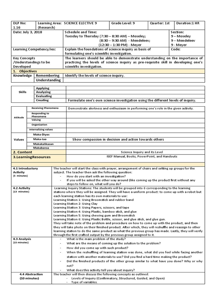 Objectives Knowledge Remembering Understanding: Skills Applying Analyzing Evaluating Creating ...