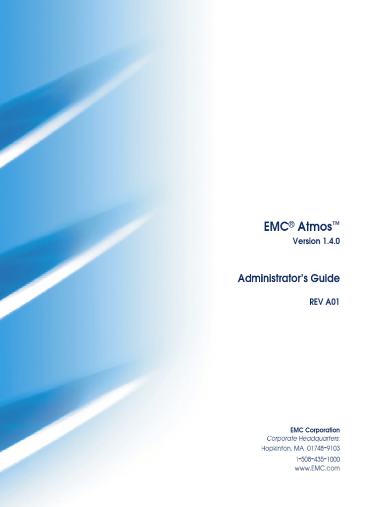 Atmos Administrator's Guide | PDF | Transport Layer Security | Internet ...