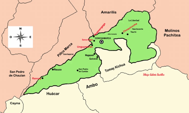 Conchamarca Oficial Mapa | PDF