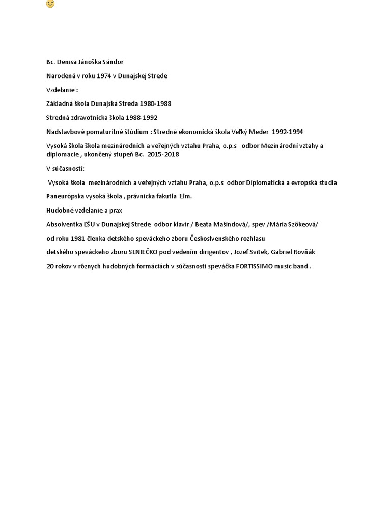 Denisa Jánoška Sándor-Spev | PDF