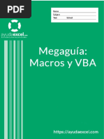 Macros en Excel 2019 | PDF | Macro (informática) | Microsoft Excel