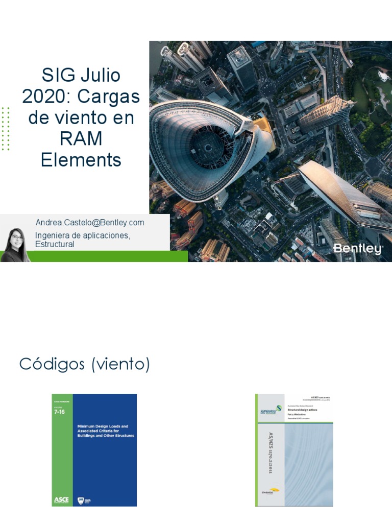 SIG CARGAS DE VIENTO Julio 2020 | PDF | Barlovento y sotavento | Herida