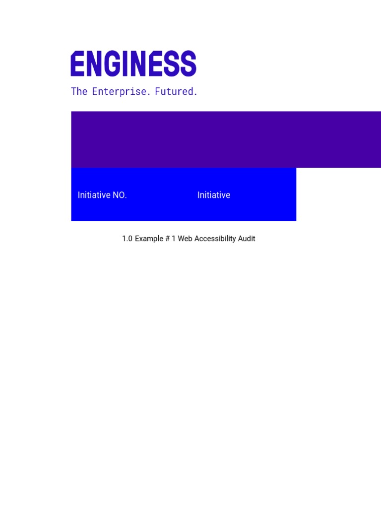 Digital Strategy Roadmap Initiative No Initiative Pdf