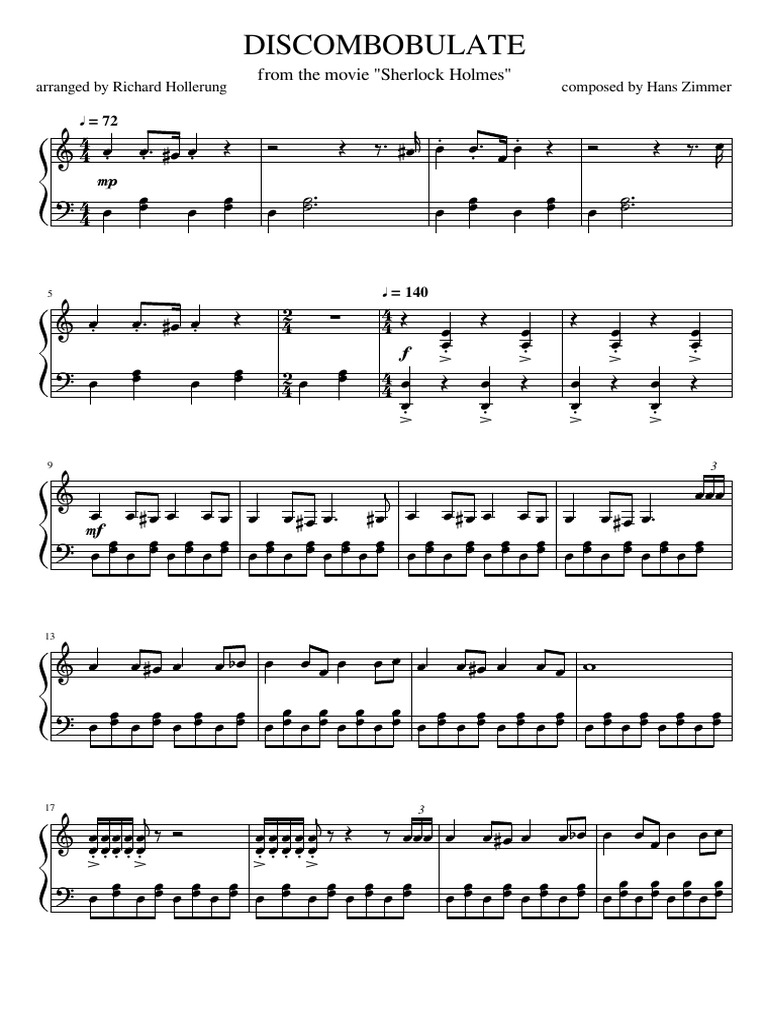 DISCOMBOBULATE From Sherlock Holmes | PDF | Works Based On Sherlock ...